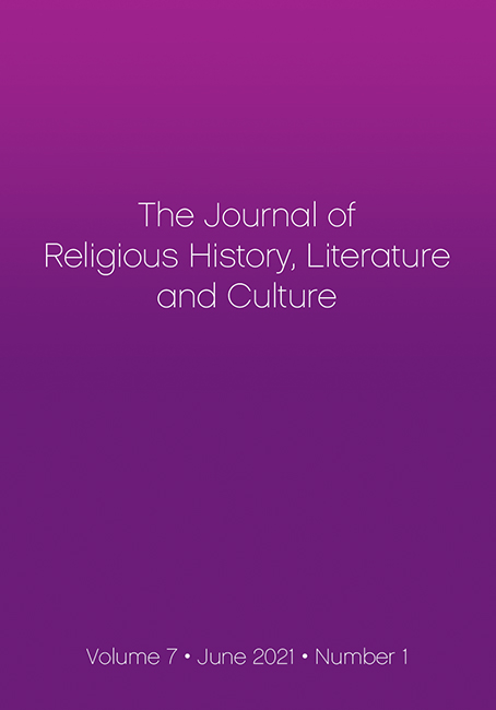 The Journal of Religious History, Literature and Culture | UWP